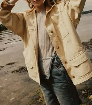 DÔEN DOEN Pascual Jacket Straw