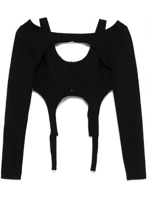 HELIOT EMIL Arid Harness Top - Black