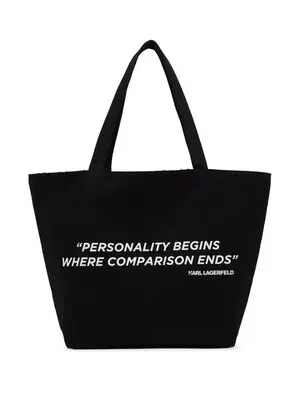 Karl Lagerfeld K/quote Reversible Tote Bag