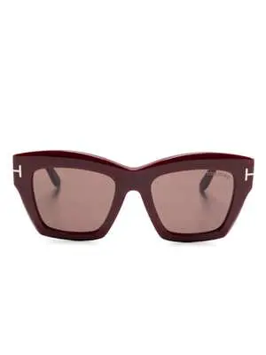 TOM FORD Luna Sunglasses - Red