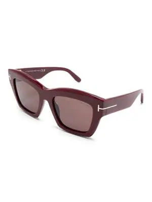 TOM FORD Luna Sunglasses - Red