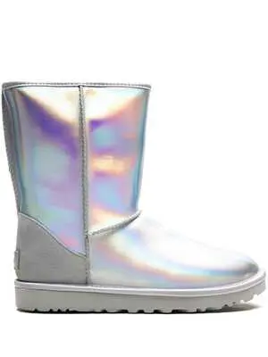 Ugg Silver Tone Boots For Women