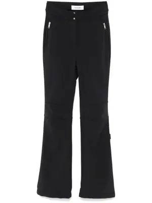 YVES SALOMON Flared Ski Trousers - Black