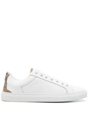 Herno Leather Trainers
