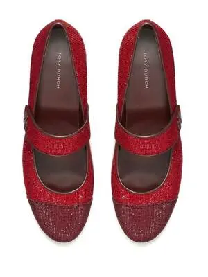 Tory Burch Mary Jane Ballerina - Red