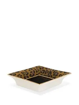 Dolce & Gabbana Porcelain Trinket Tray - Brown