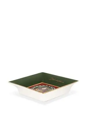 Dolce & Gabbana Porcelain Decorative Tray - Green