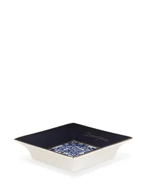 Dolce & Gabbana Porcelain Decorative Tray - Black