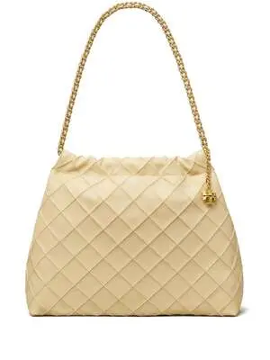Tory Burch Fleming Hobo Bag - Neutrals