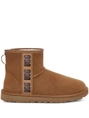 UGG Classic Suede Ankle Boots - Brown