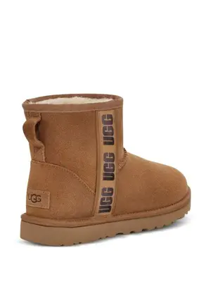 UGG Classic Suede Ankle Boots - Brown