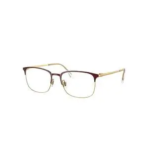 Ray-ban Optics Eyeglasses Frame With Clear Lenses - Gold