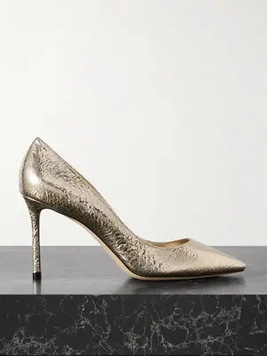 Metallic Paillette Pumps