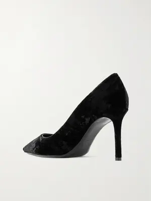 JIMMY CHOO Romy 85 Velvet Pumps