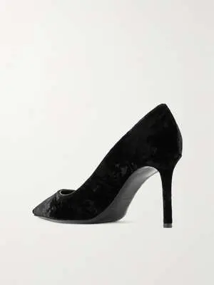JIMMY CHOO Romy 85 Velvet Pumps
