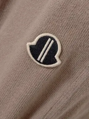 Rick Owens Moncler Appliquéd Cotton-jersey Track Pants