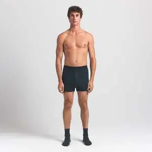 SKIMS Knit Boxer | Blue | | Cotton - Verdant