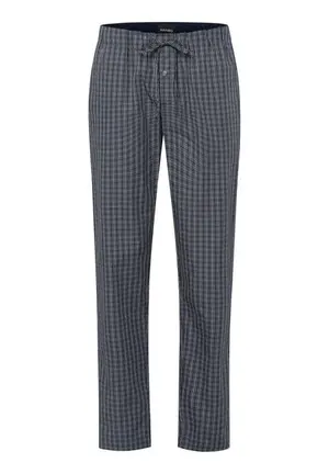 Hanro Night And Day 100% Woven Cotton Pants - Casual Check