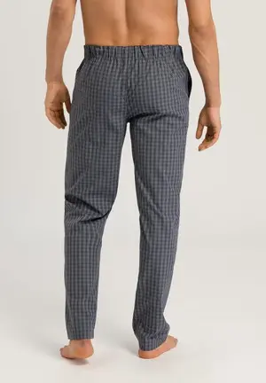Hanro Night And Day 100% Woven Cotton Pants - Casual Check