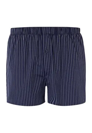 Hanro Fancy Woven Cotton Boxer Pure Stripe