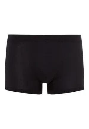 Hanro Sea Island Cotton Cotton Boxer Brief - Black