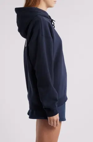 Rip Curl Surf Puff Print Graphic Hoodie - Navy