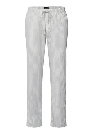 Hanro Night And Day Cotton Woven Pajama Pants - Light Stripe