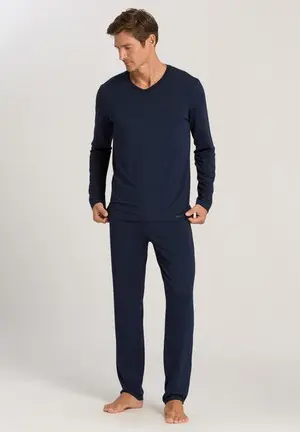 Hanro Casuals Drawstring Pant - Deep Navy