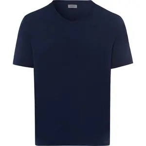 Hanro Casuals Soft V-neck T-shirt - Deep Navy