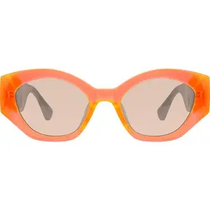 Kurt Geiger 51mm Round Sunglasses - Xtl Fluorescent