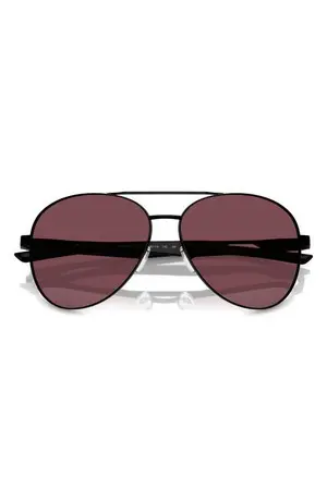 SCUDERIA FERRARI 60mm Mirrored Aviator Sunglasses