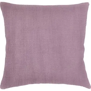 Anaya So Soft Linen Euro Pillow With Down Insert Lavender