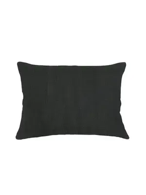 Anaya So Soft Linen Pillow With Down Insert - Black