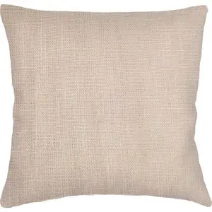 Anaya So Soft Linen Pillow With Down Insert Warm Beige