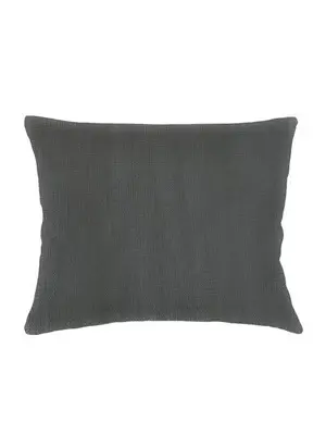 Anaya So Soft Linen Dutch Euro Pillow With Down Insert Antique Grey