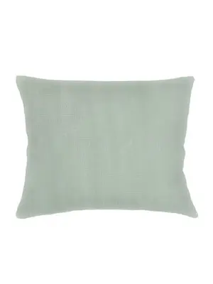 Anaya So Soft Linen Dutch Euro Pillow With Down Insert Sage