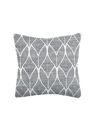 Anaya Cool Tropics Indoor Outdoor Pillow - Black