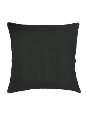 Anaya So Soft Linen Pillow With Down Alternative Insert Black