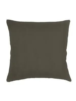 Anaya So Soft Linen Pillow With Down Alternative Insert Hunter
