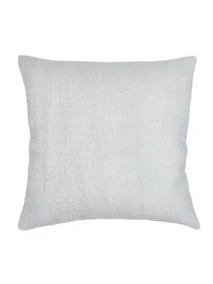 Anaya So Soft Linen Pillow With Down Alternative Insert Light Grey
