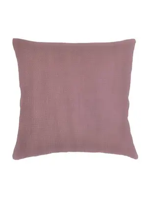 Anaya So Soft Linen Pillow With Down Alternative Insert Mauve