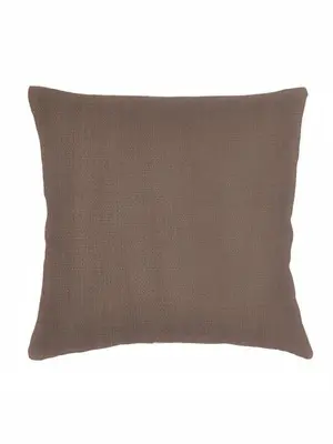 Anaya So Soft Linen Pillow Cover Only Mocha Brown