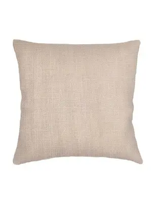 Anaya So Soft Linen Pillow Cover Only Warm Beige