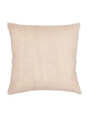 Anaya So Soft Linen Euro Pillow Cover Only Sandy Beige