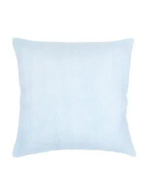 Anaya So Soft Linen Euro Pillow Cover Only Sky Blue