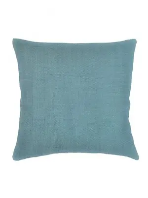 Anaya So Soft Linen Euro Pillow Cover Only Turquoise