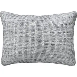Anaya Seaside Smooth Indoor Outdoor Pillow - Grey