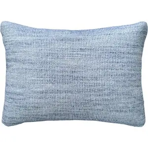 Anaya Seaside Smooth Indoor Outdoor Pillow Indigo