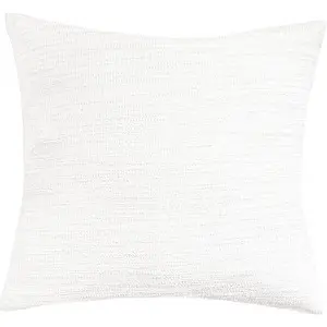 Anaya Seaside Smooth Indoor Outdoor Pillow - White
