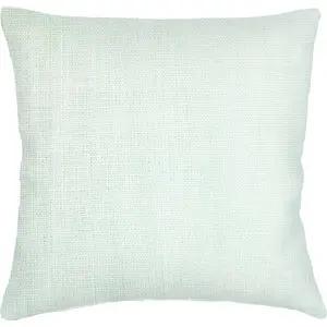 Anaya So Soft Linen Euro Pillow With Down Alternative Insert Bright Aqua